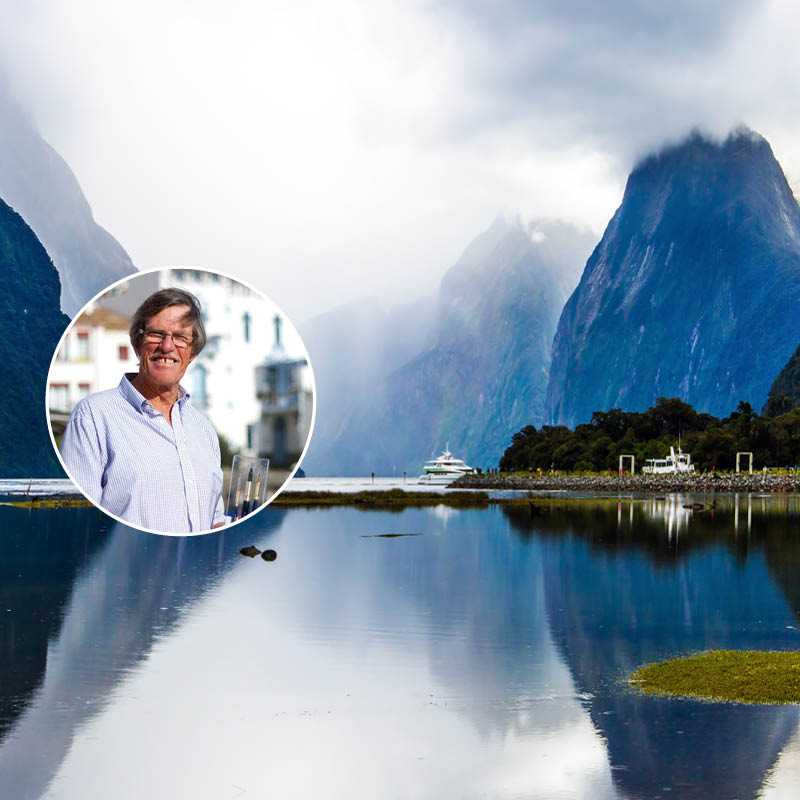 David Taylor Watercolour Workshop in New Zealand | Travelrite International